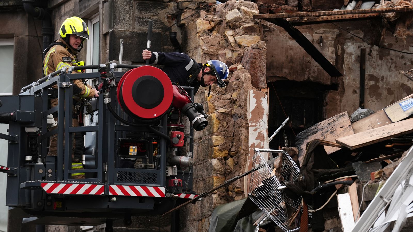 Police name man killed in blast at block of flats in Alloa that injured ...