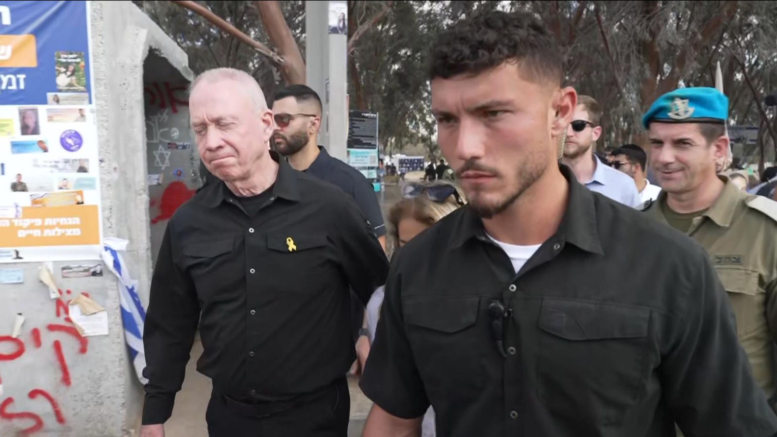 Israeli Defence Minister Yoav Gallant declines to answer Sky's Yalda ...