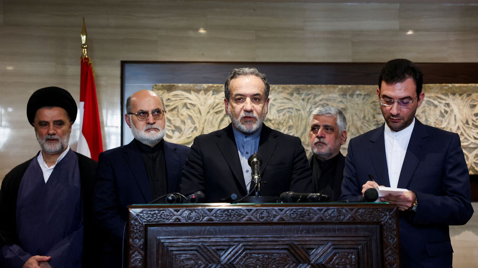 Iranian foreign minister Abbas Araqchi visits Beirut in show of support to Lebanon | News UK ...
