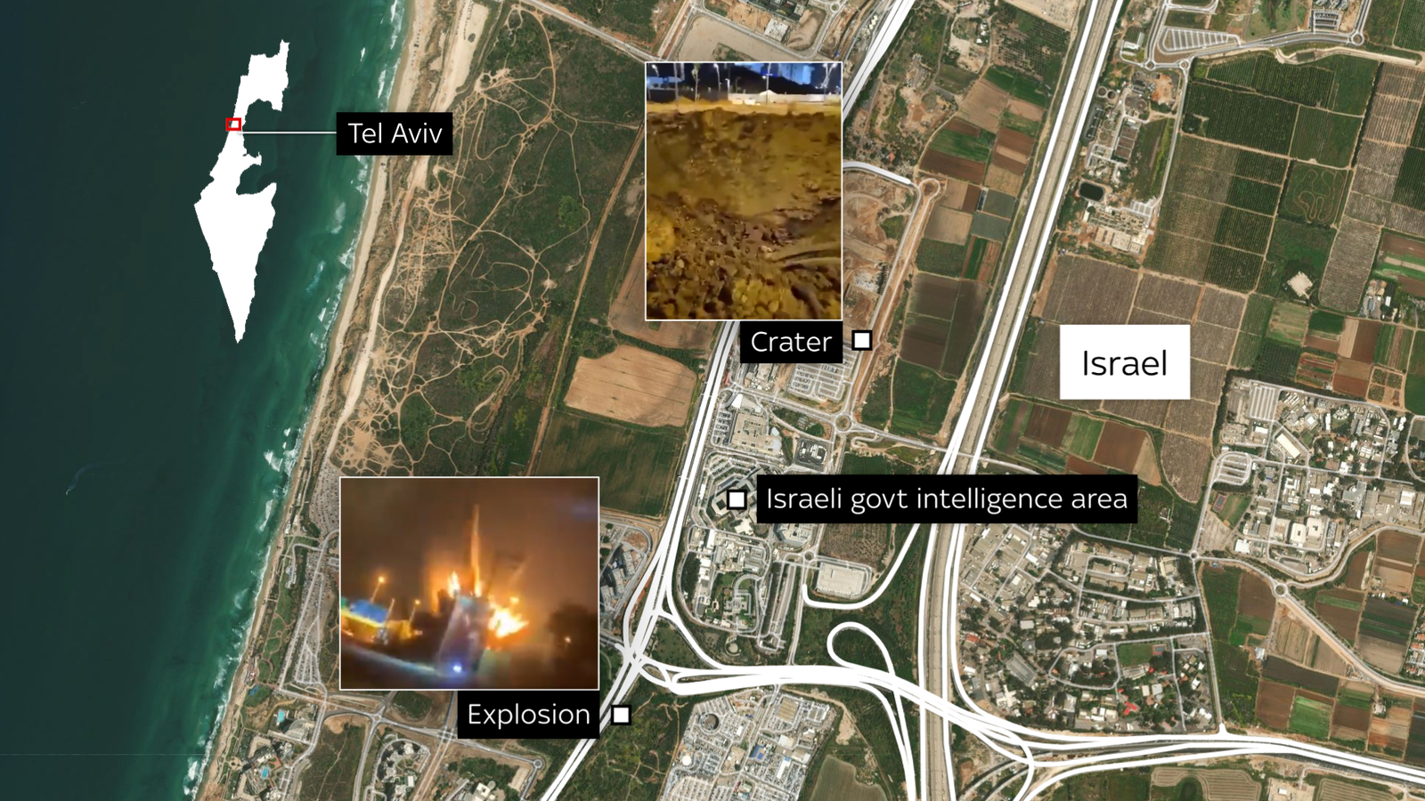Where Iranian missiles struck Israel, what it means - and what could ...