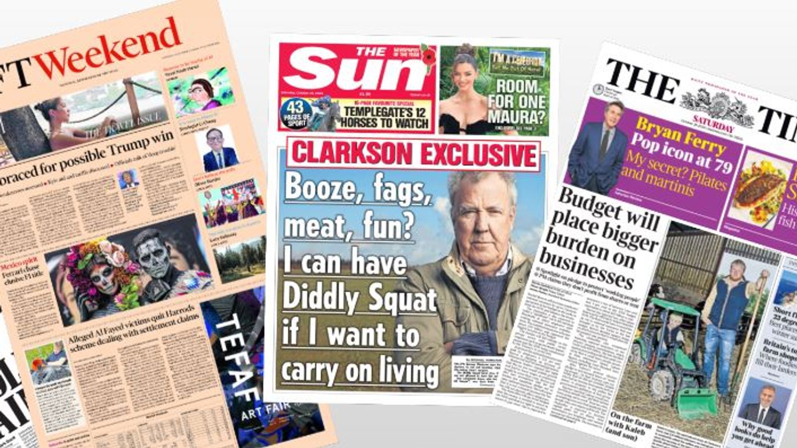 Press Preview: Saturday's papers | News UK Video News | Sky News