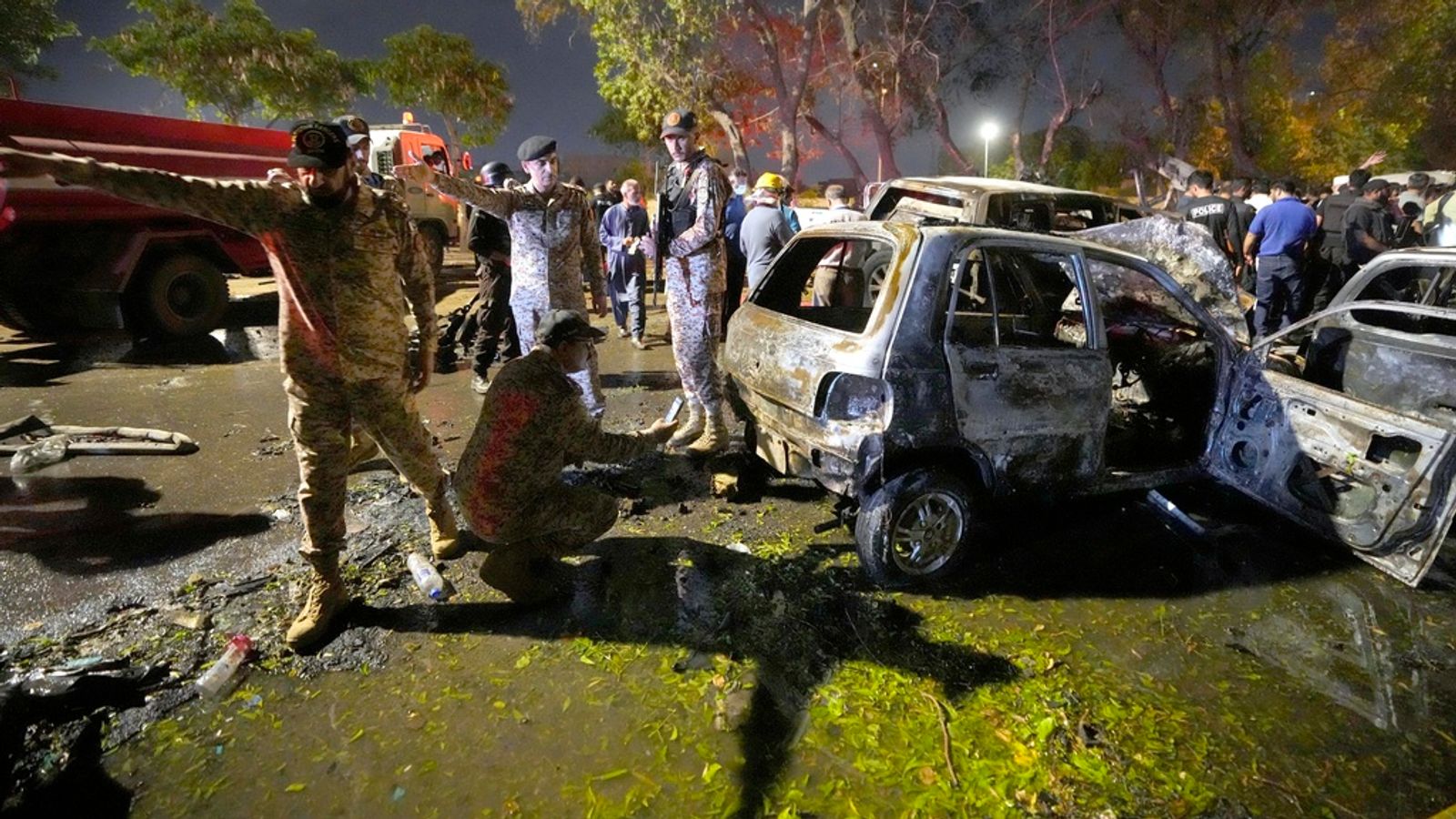 Bomb explosion near Pakistan's Karachi Airport leaves two dead and ...