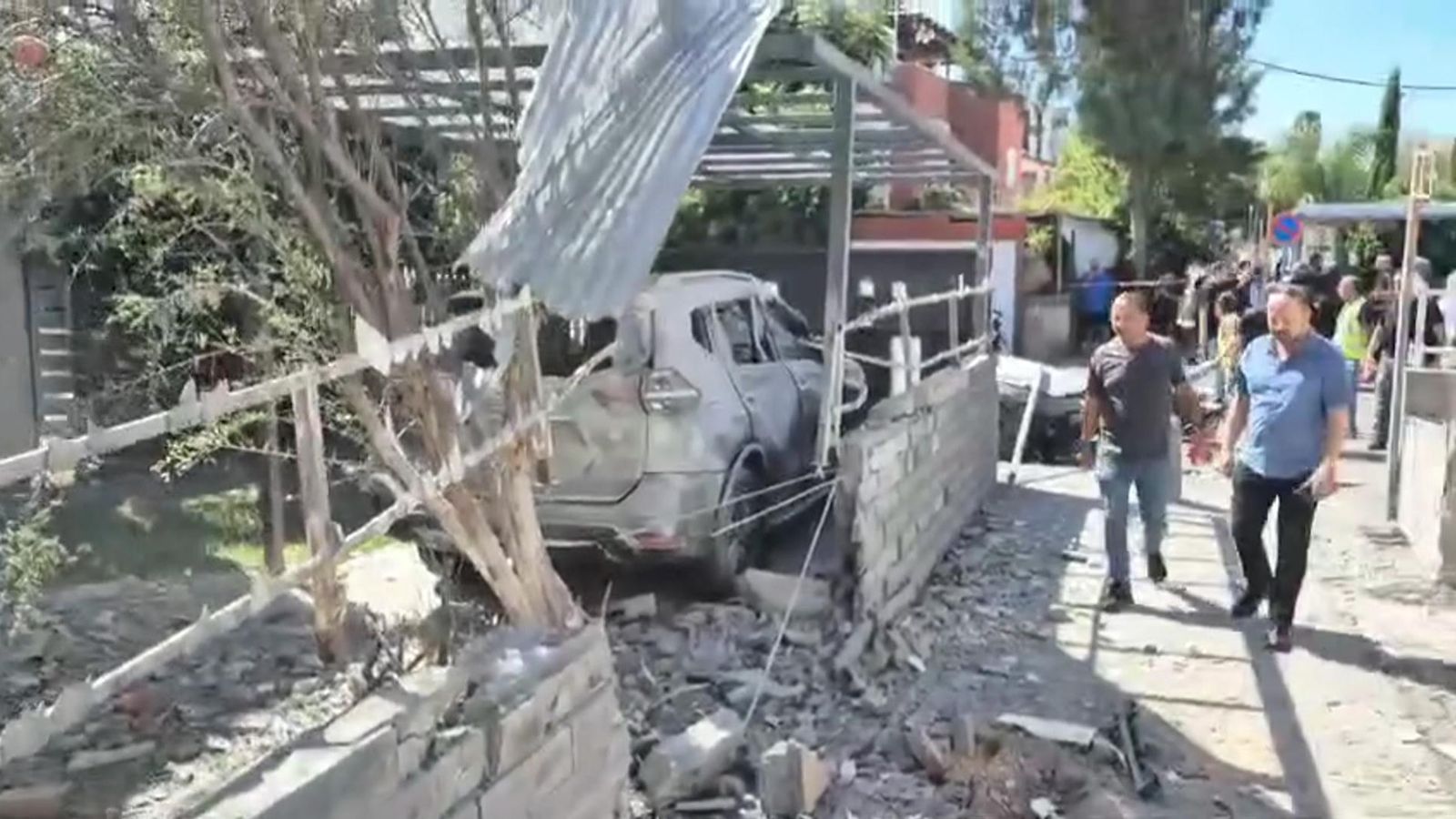 Woman injured in apparent Hezbollah rocket attack on Haifa | World News ...