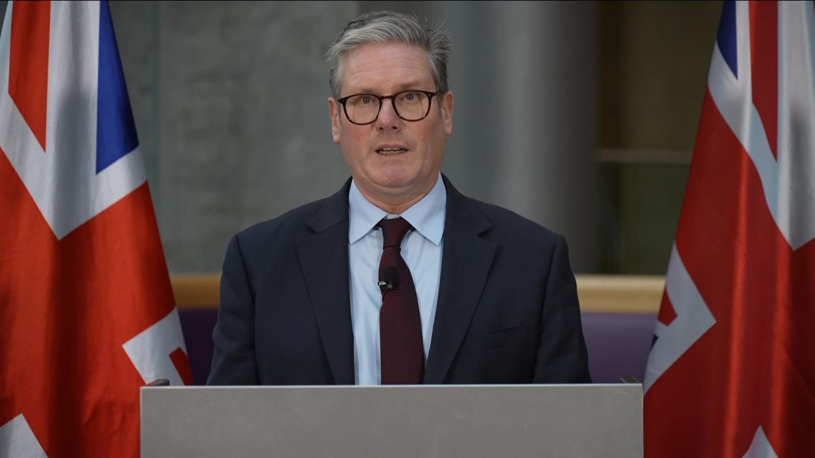 Prime Minister Sir Keir Starmer tells Israel 'the world won't tolerate ...