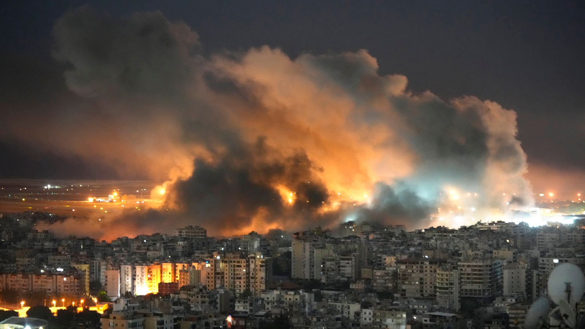 Middle East conflict: Beirut building destroyed after Israel warns ...