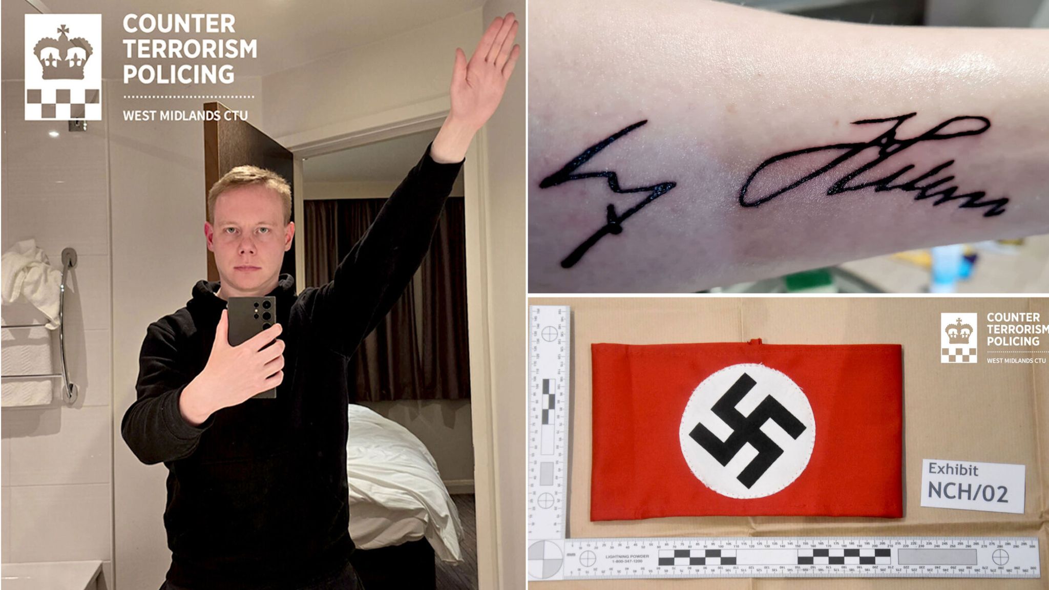 Nazi-obsessed Callum Parslow guilty of attempted murder after stabbing ...