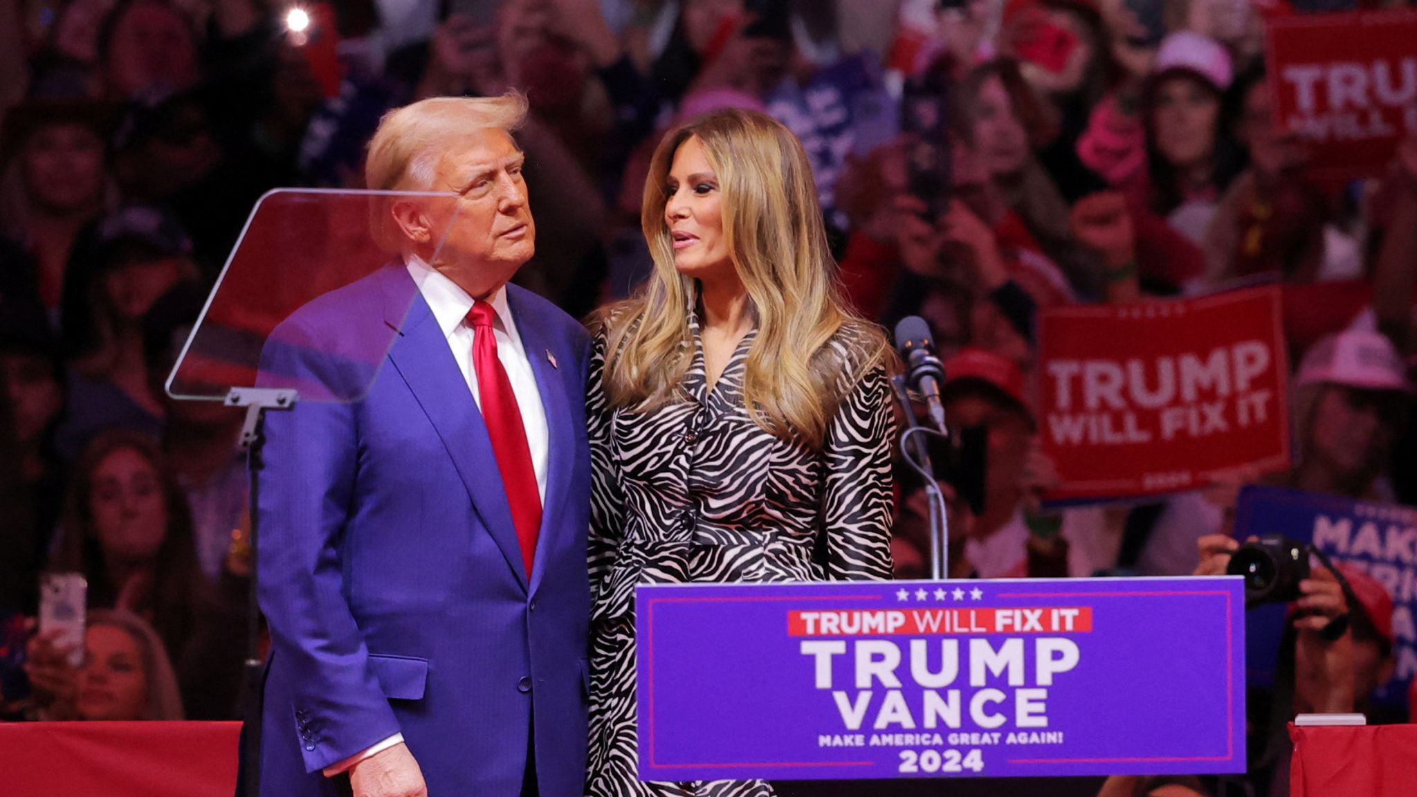 Donald Trump rally: Comedian Tony Hinchcliffe under fire after ...