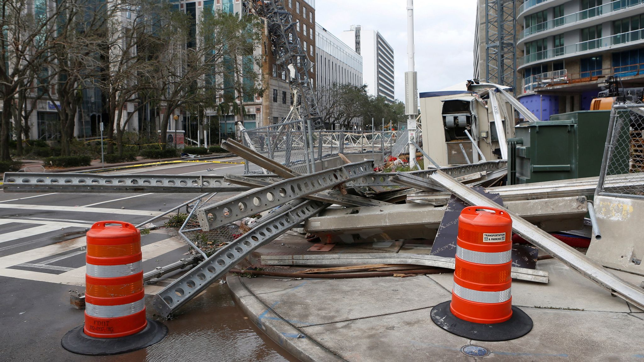 Hurricane Milton crashes into Florida with 120mph winds - destroying homes and leaving millions ...
