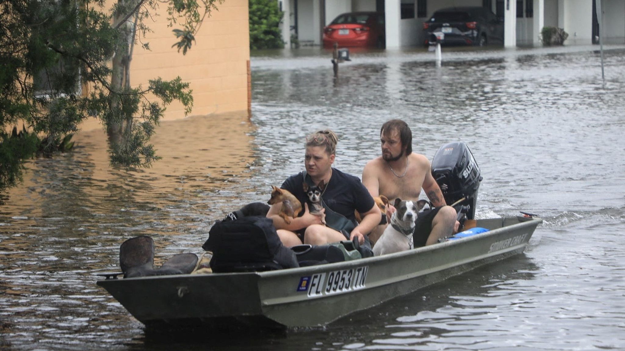 Hurricane Milton crashes into Florida with 120mph winds - destroying ...
