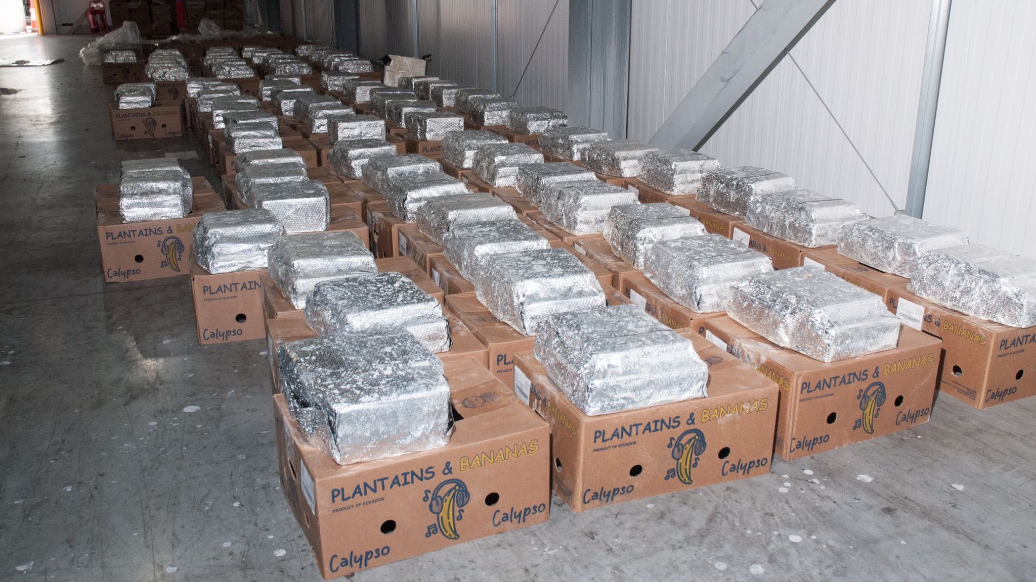 One of UK's most wanted men jailed over plot to smuggle cocaine 'worth £100m' in banana boxes ...