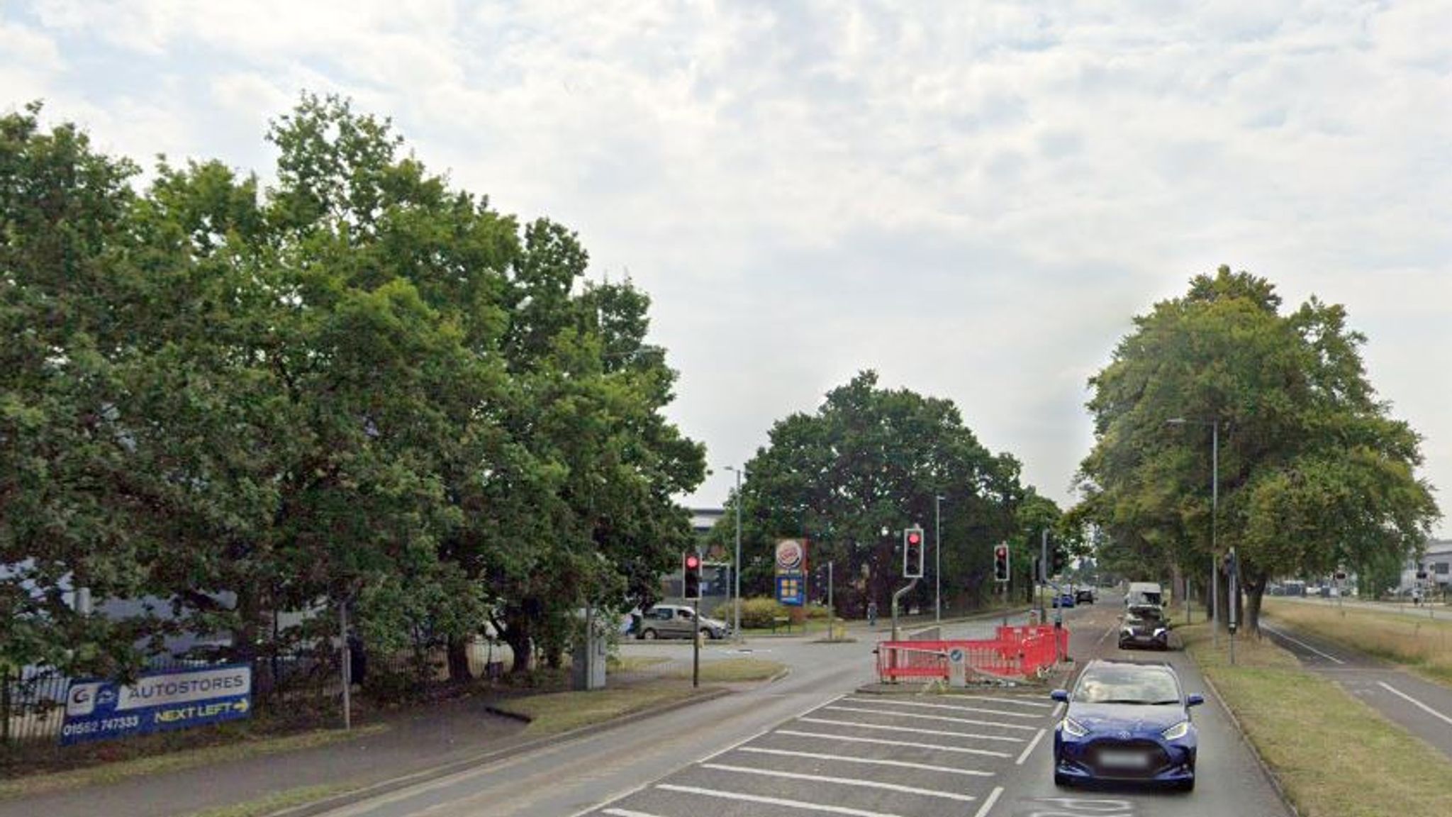 Man charged after three-week-old baby dies in car crash on A451 near ...