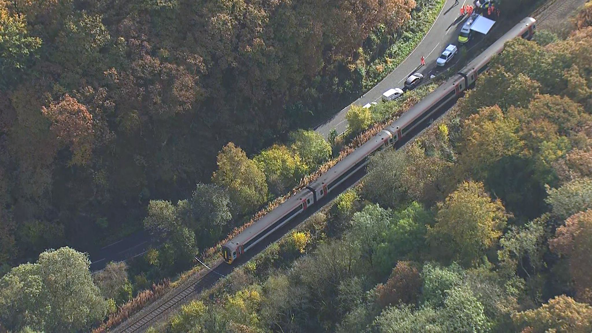 Train 'may have skidded on track' before crash in Wales that left one dead and 15 in hospital ...