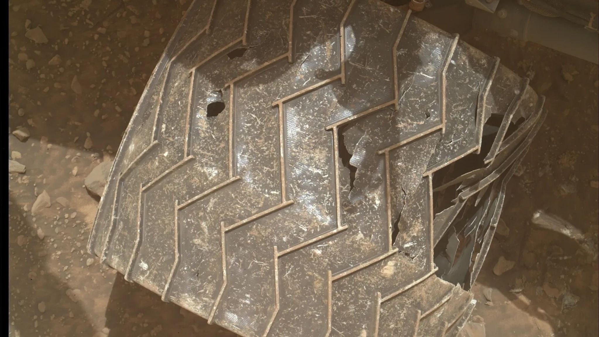 NASA's Mars rover suffers 'abuse' while roaming the red planet ...