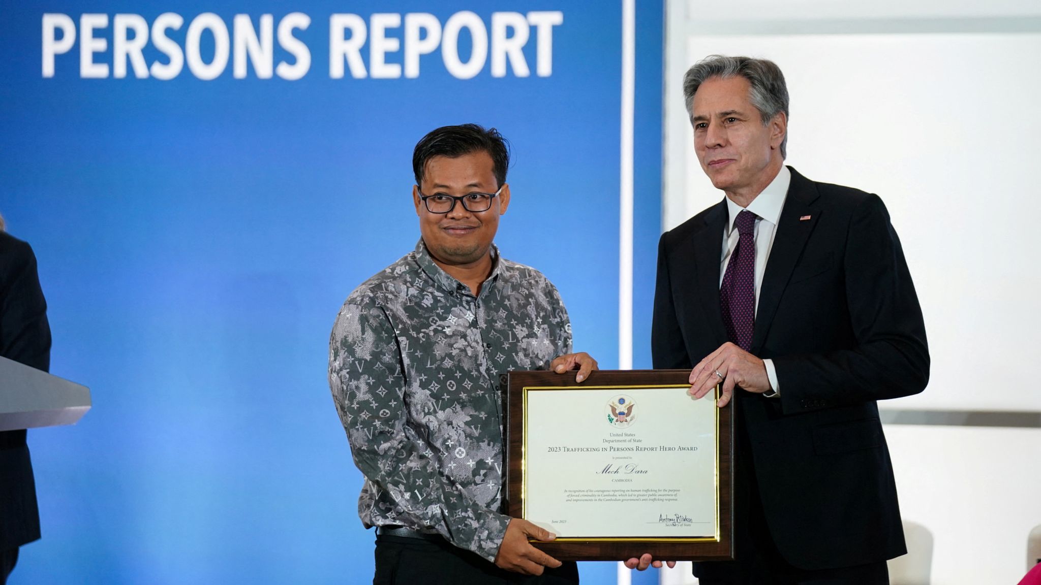 Mech Dara, reporter who exposed human trafficking in cyber scamming ...