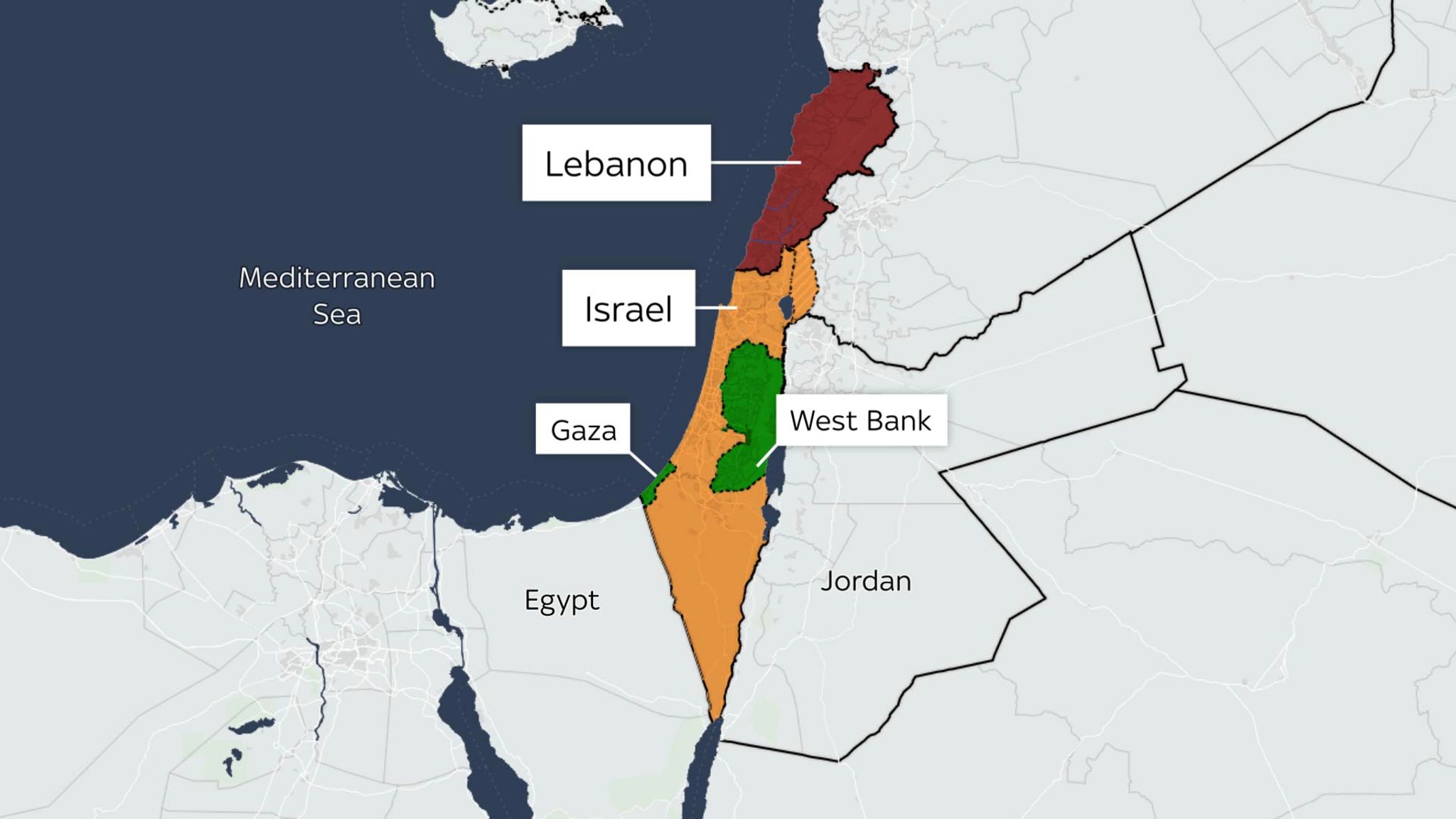 Inside the Israel-Lebanon border where rockets are fired on a daily ...