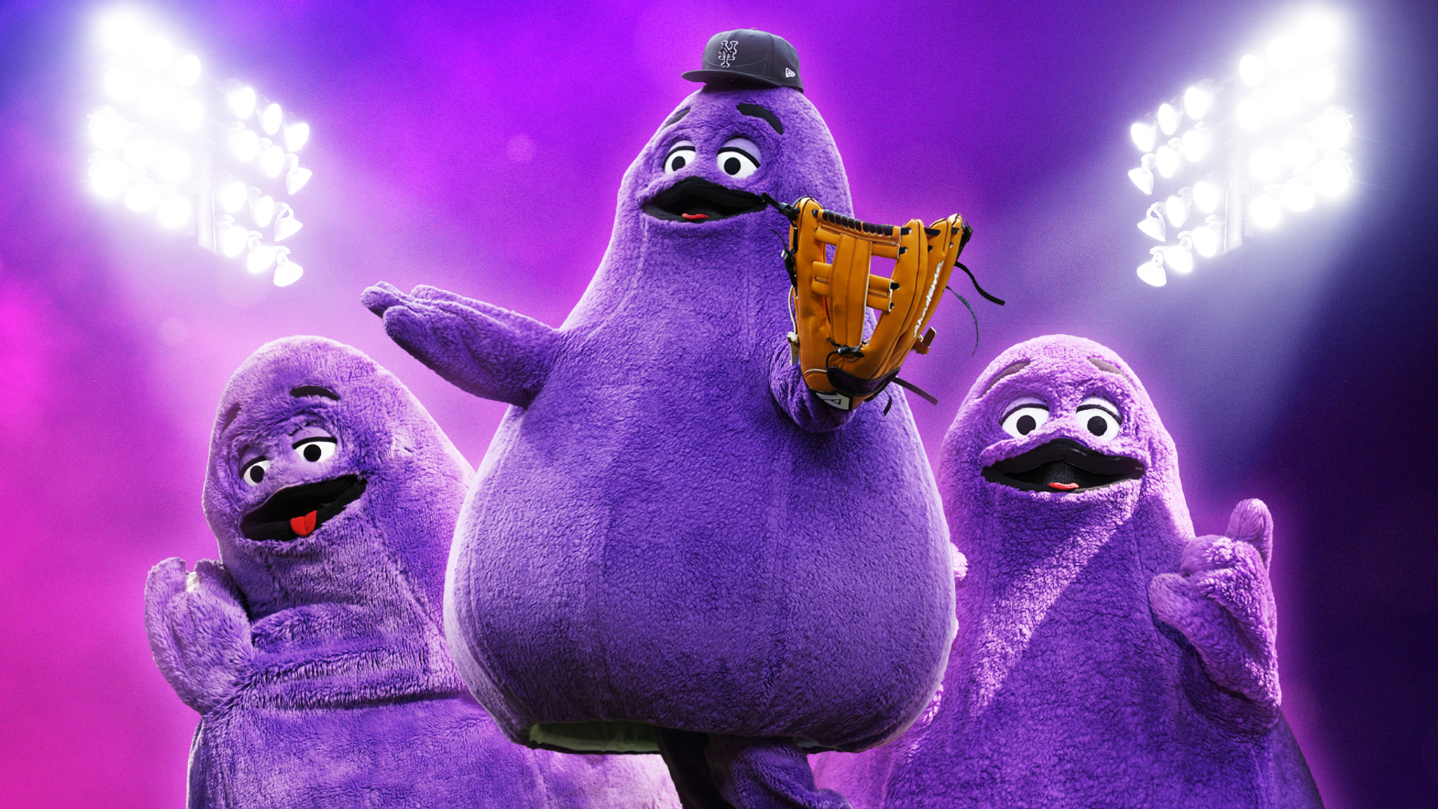 'Grimace is our God': The fuzzy purple mascot who became a sporting ...