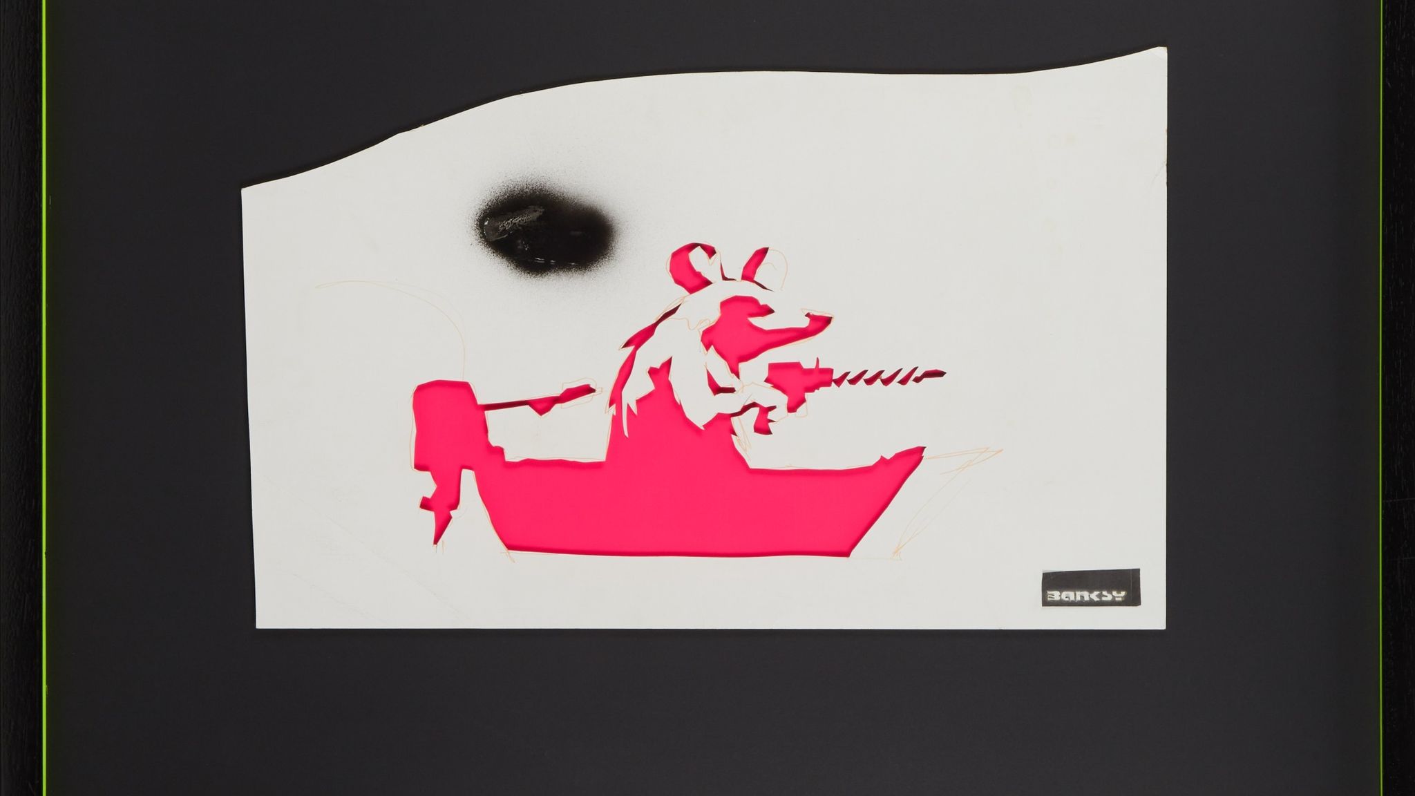 Banksy prints, notes, and burner phones: The anonymous artist's former ...