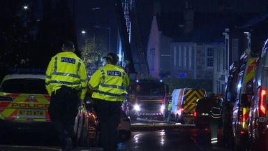 One dead and three hurt after explosion at block of flats in Alloa ...