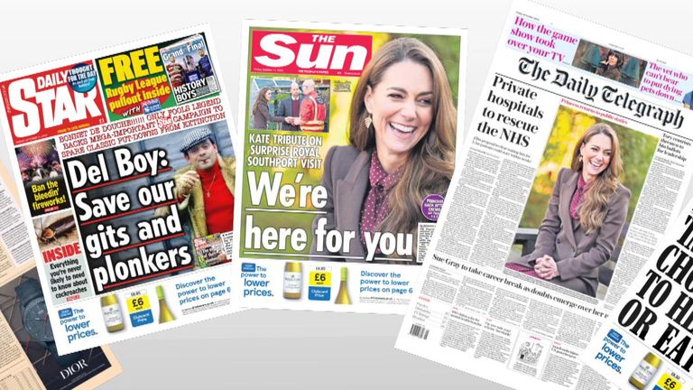 Press Preview: Friday's front pages | News UK Video News | Sky News