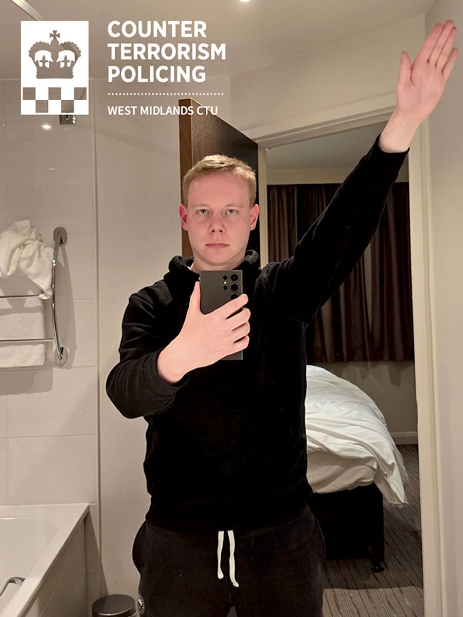 Nazi-obsessed terrorist Callum Parslow jailed after trying to murder ...