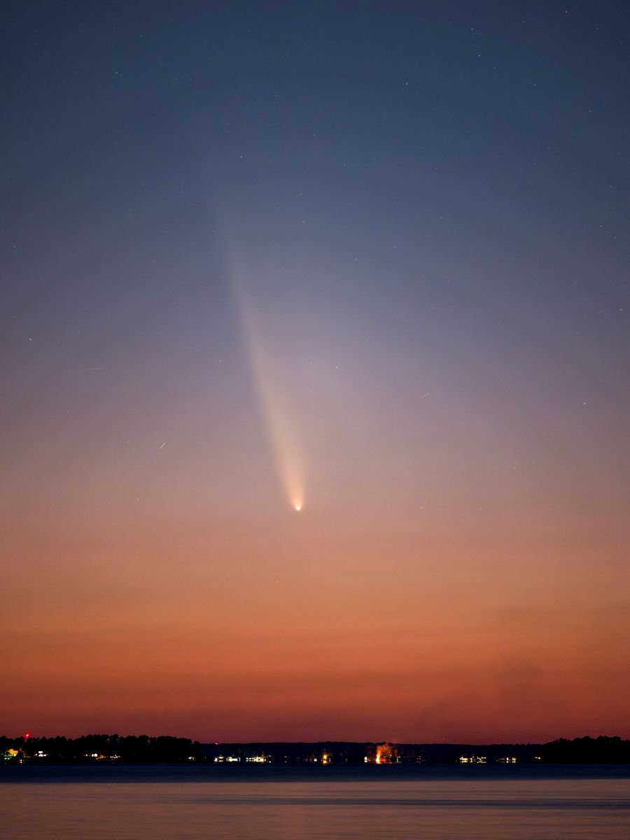 'Comet of the century' captured in photos across the globe | Science ...