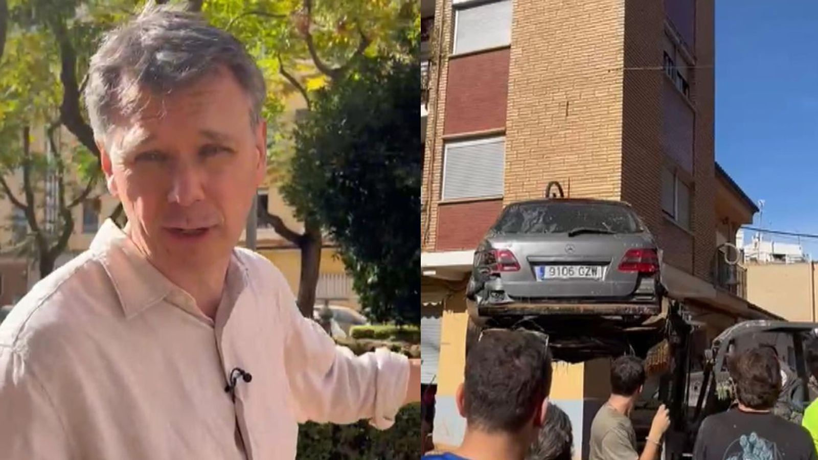 Valencia: Spanish residents help clean-up towns 'destroyed' by Spain ...