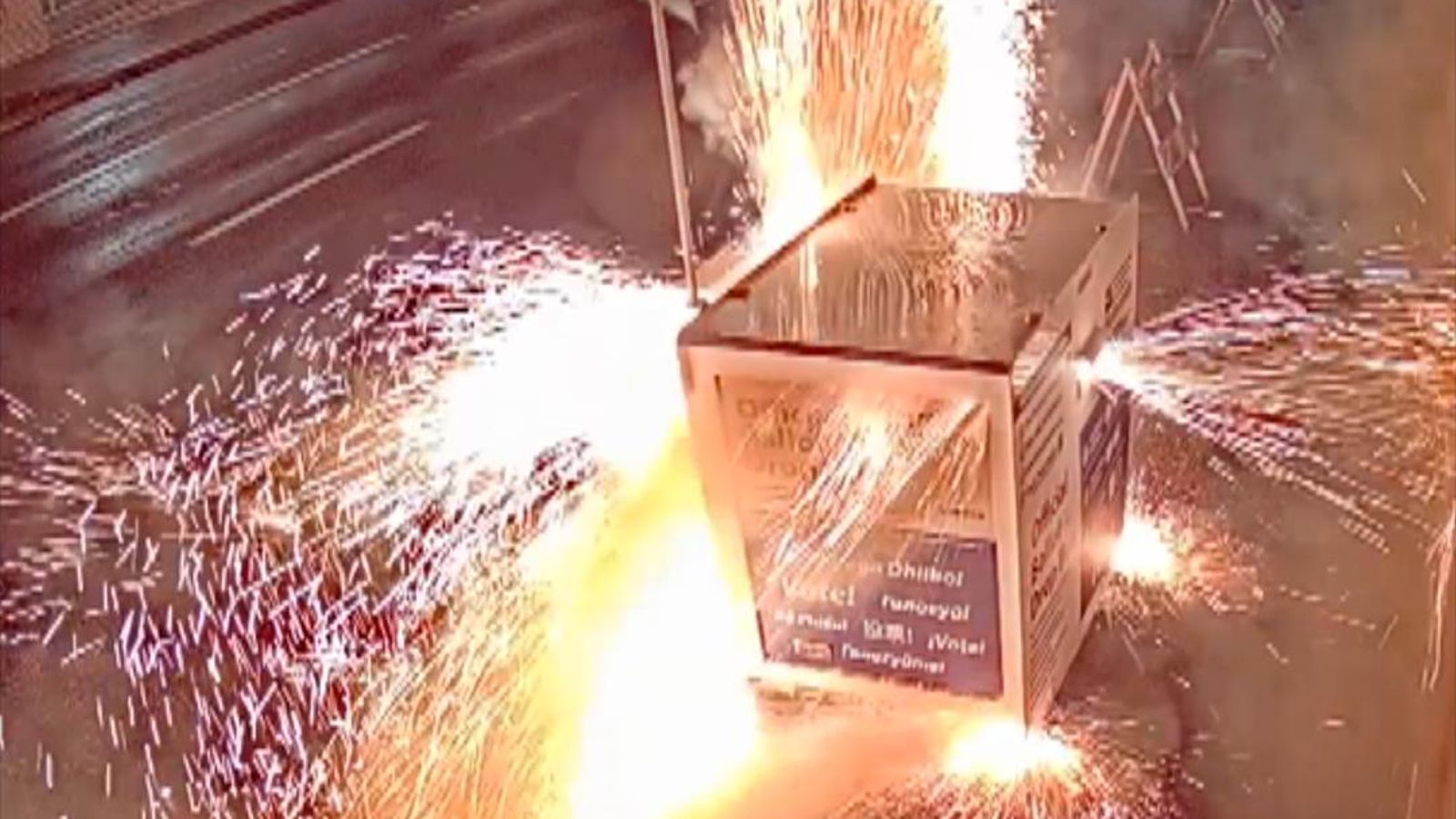 FBI searching for suspect linked to US ballot box fires | US News | Sky ...