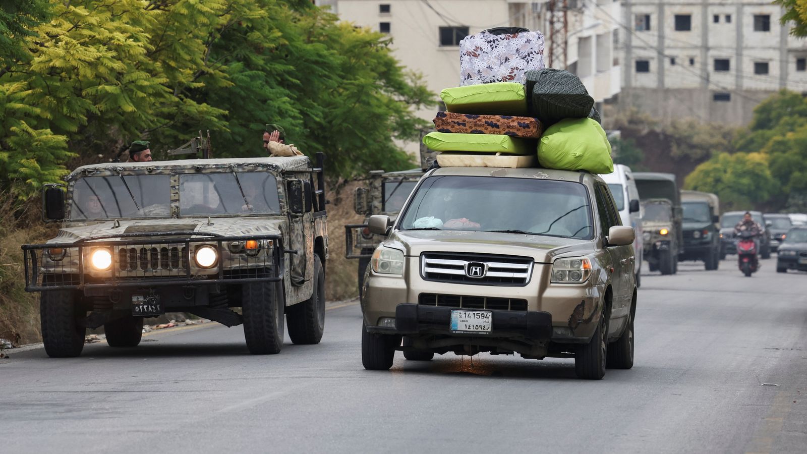 Middle East latest: Israel sets curfew for Lebanese returning home ...