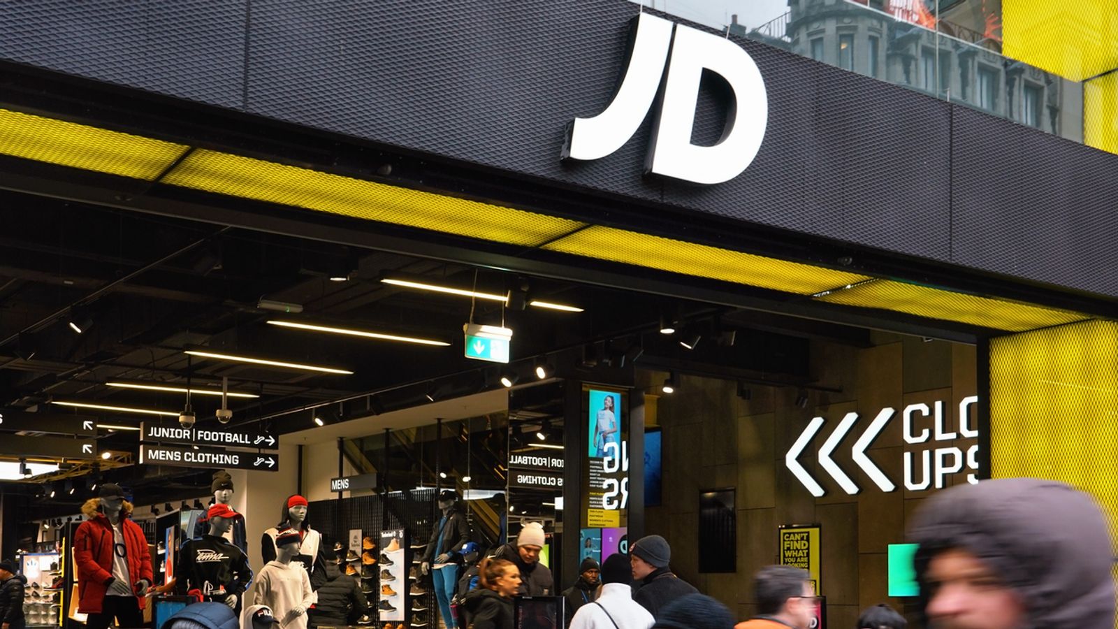 Money blog: £842m wiped off JD Sports value in a few hours | Money News ...