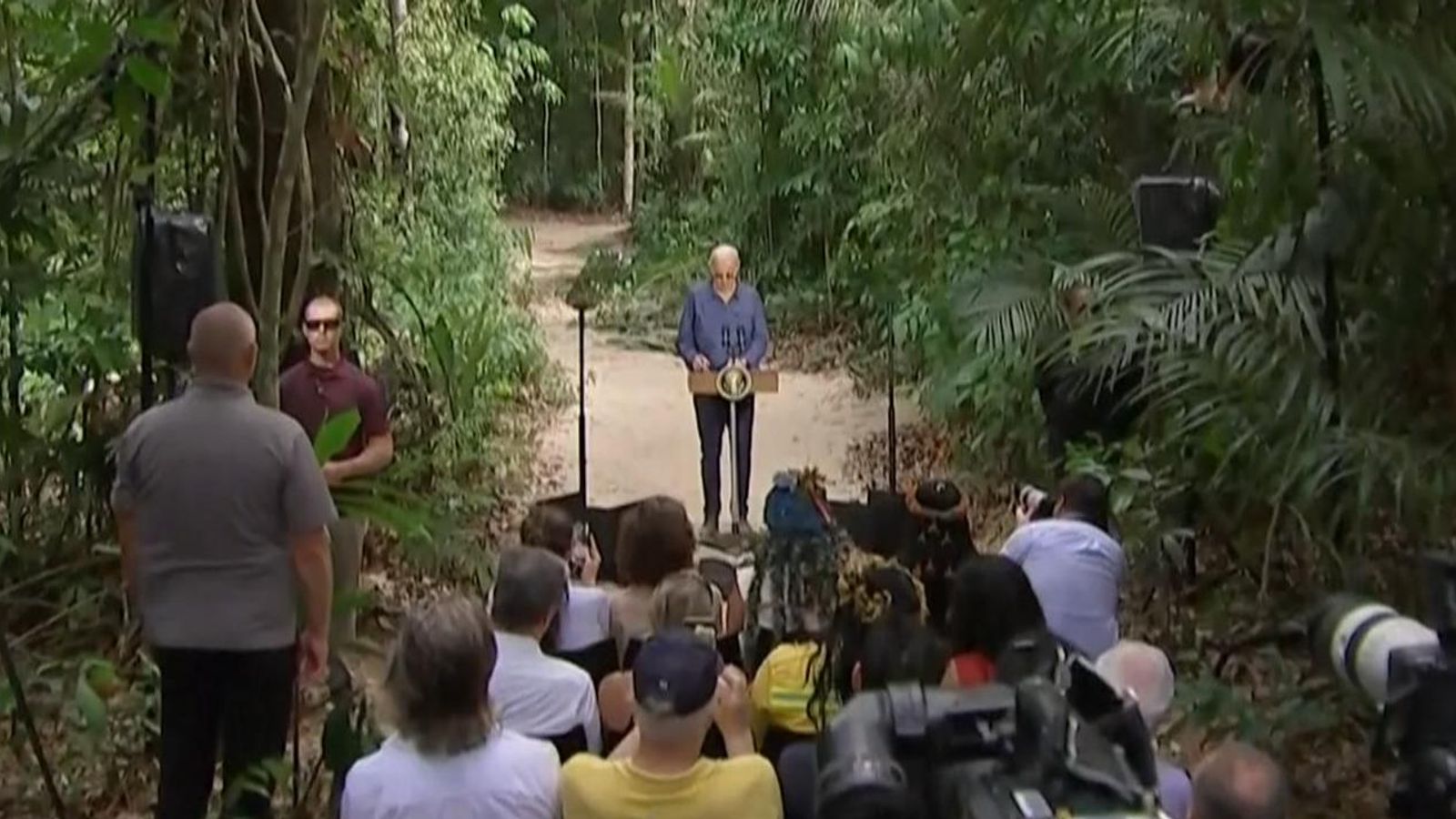 Joe Biden visits Amazon rainforest in a first for a sitting US ...