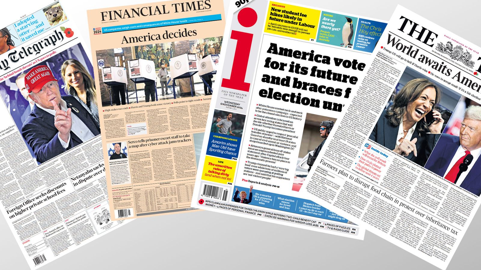 Wednesday's national newspaper front pages | UK News | Sky News