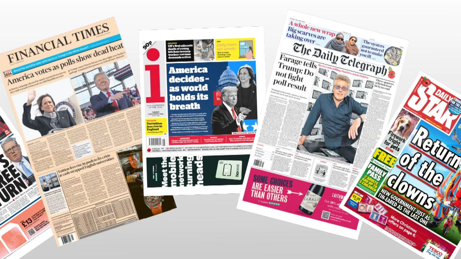 Tuesday's national newspaper front pages | UK News | Sky News