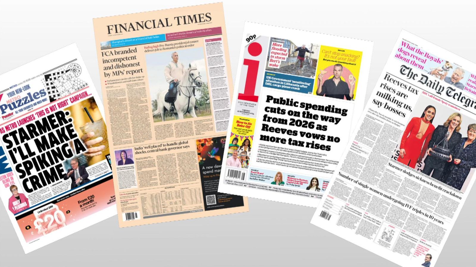 Tuesday's national newspaper front pages | UK News | Sky News