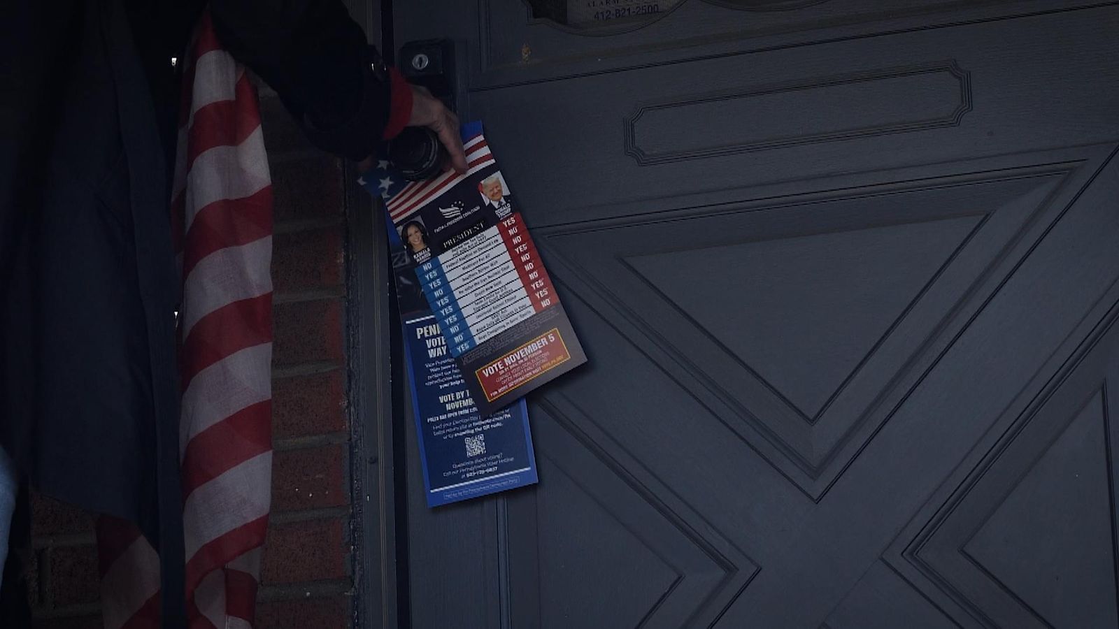 Trump volunteer group, Mighty American Strike Force, goes door to door ...