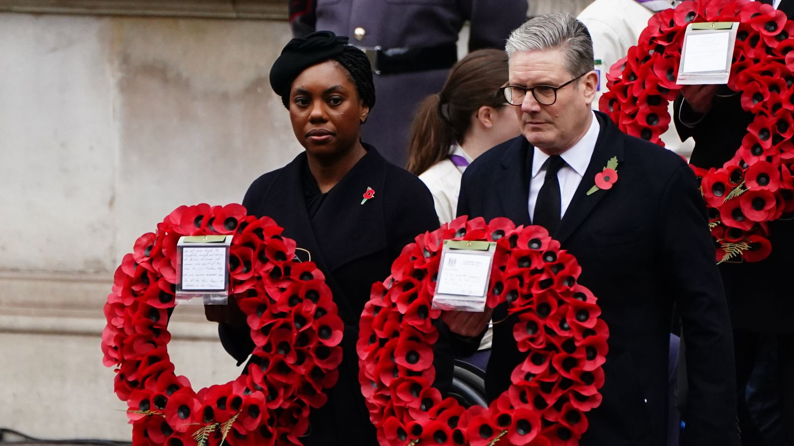 Remembrance Sunday commemorations in pictures - as King leads event at ...