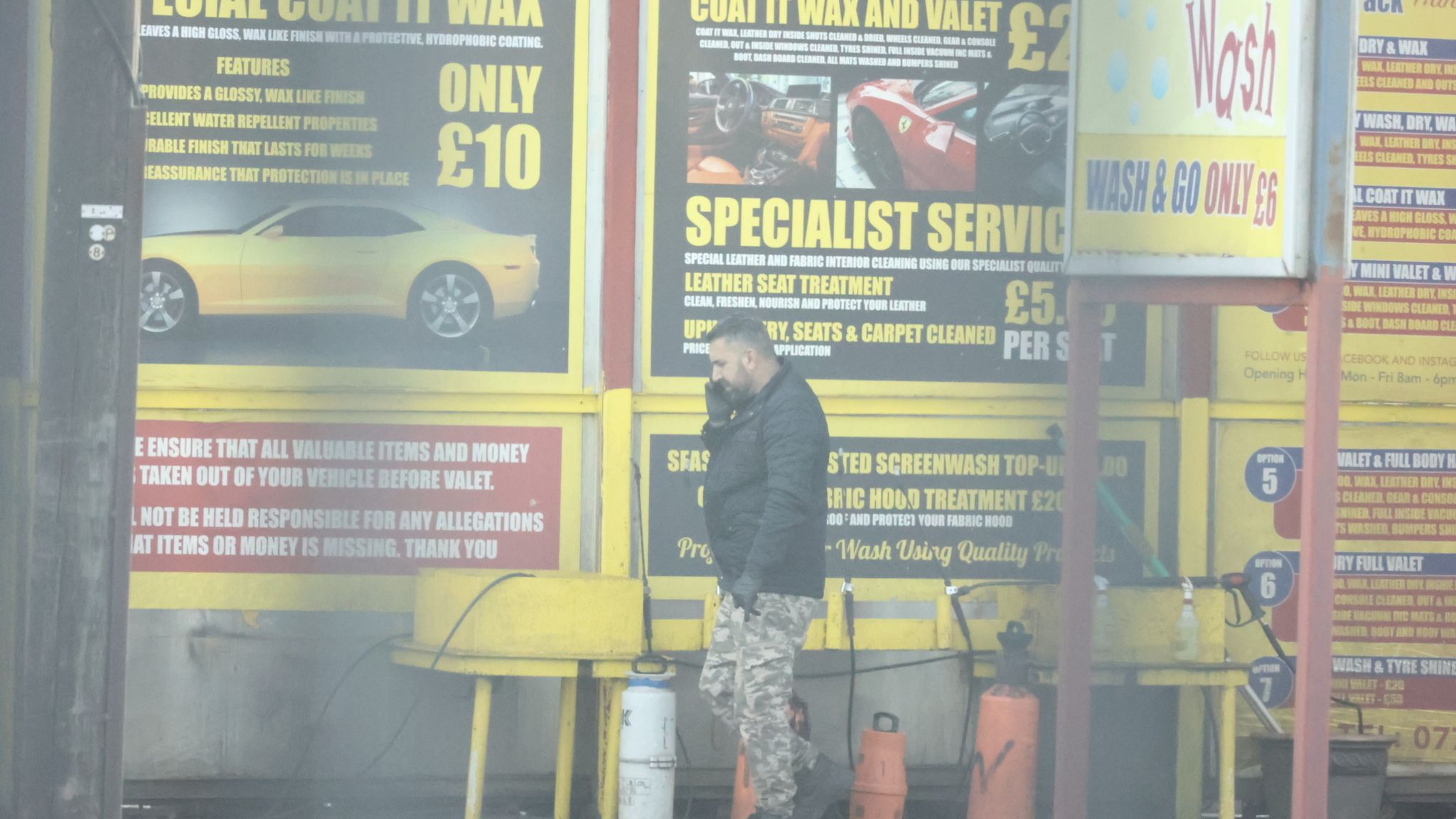 Two men who ran people-smuggling operation from car wash in Caerphilly ...