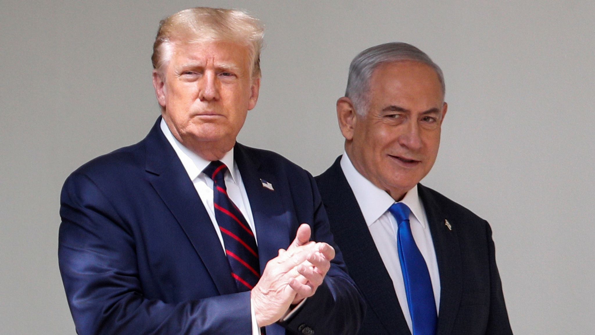 Benjamin Netanyahu says he and Donald Trump 'see eye to eye' on Iran ...