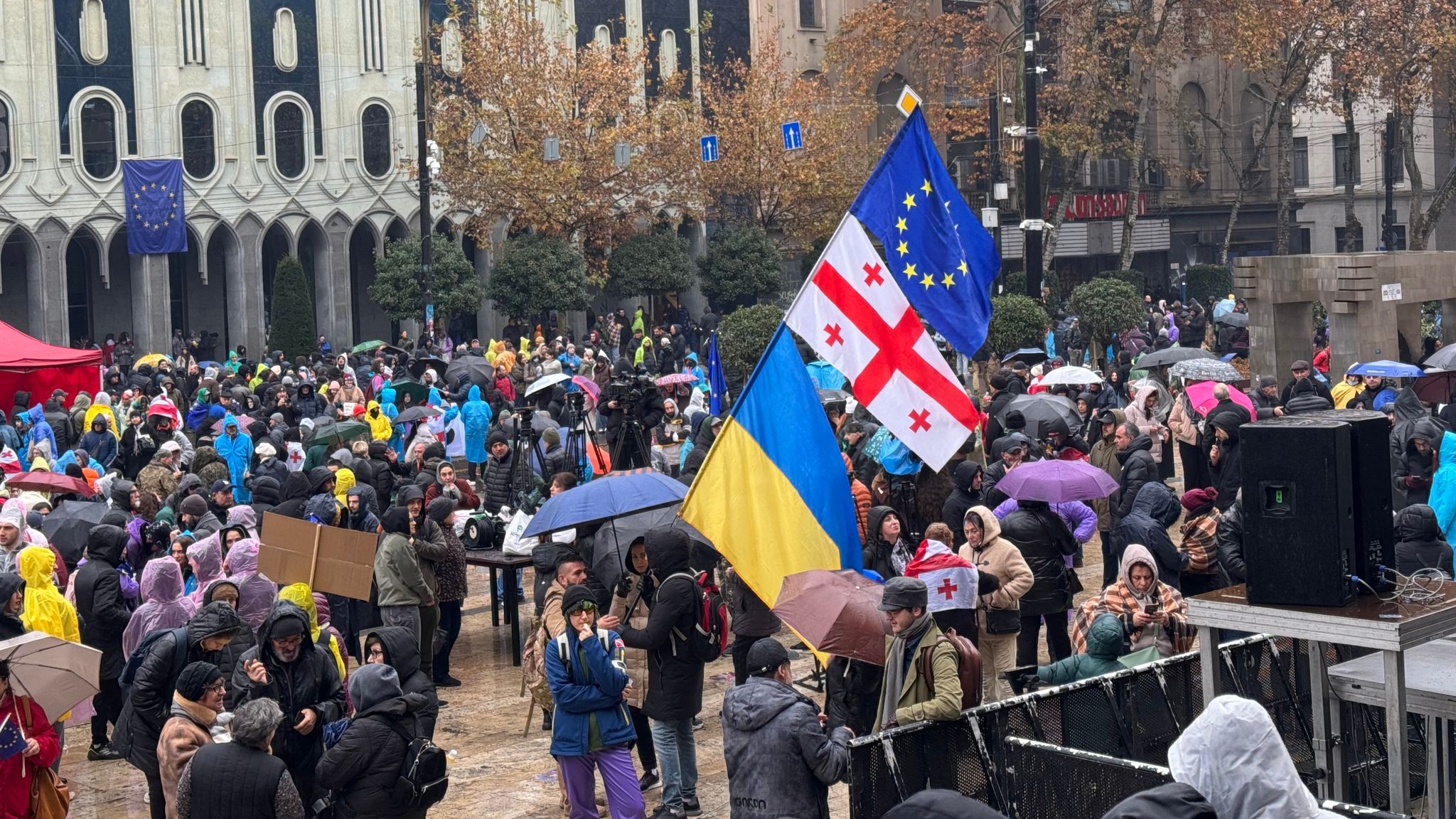In Georgia, people worry about ending up like Ukraine as government ...