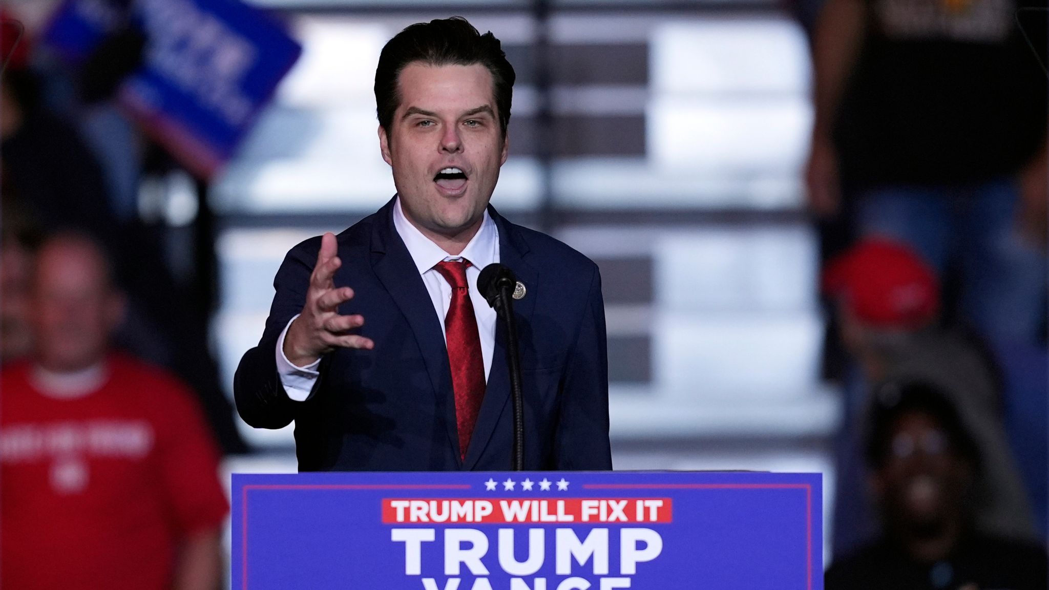 Donald Trump picks controversial MAGA loyalist Matt Gaetz to be his attorney general | US News ...