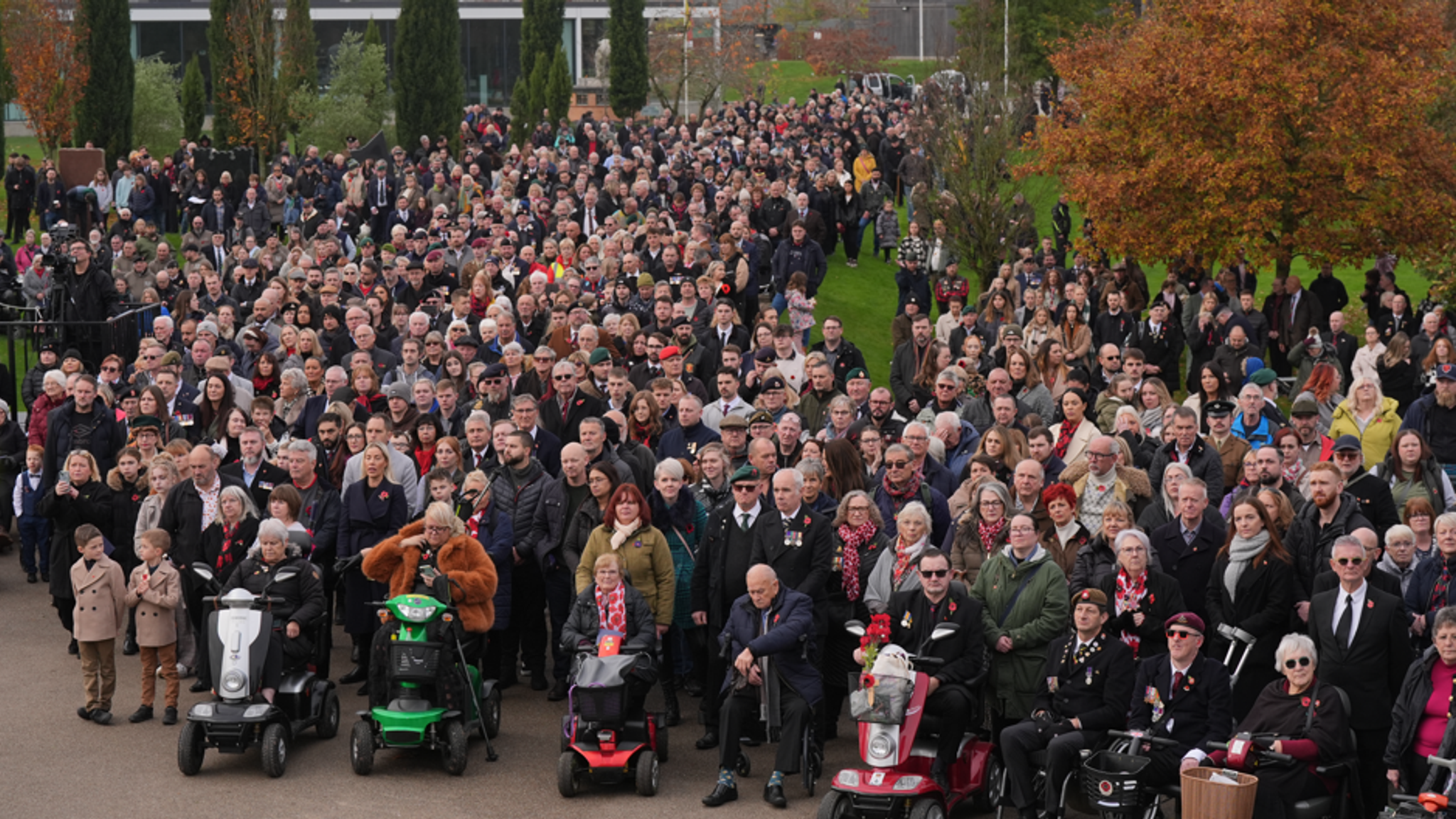 Remembrance Sunday commemorations in pictures - as King leads event at ...
