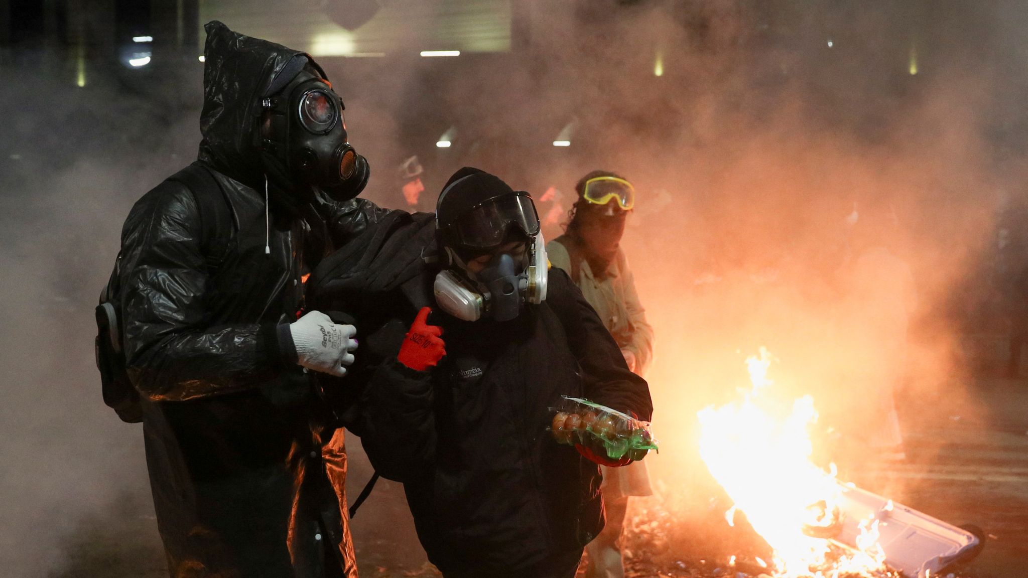 More than 100 protesters arrested in Georgia during second night of ...