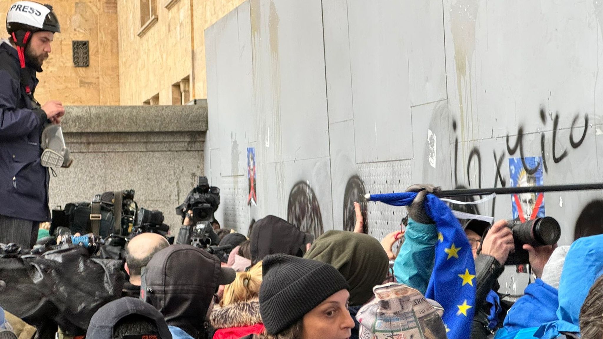 Georgia is a nation in turmoil where two worlds are being played out in ...