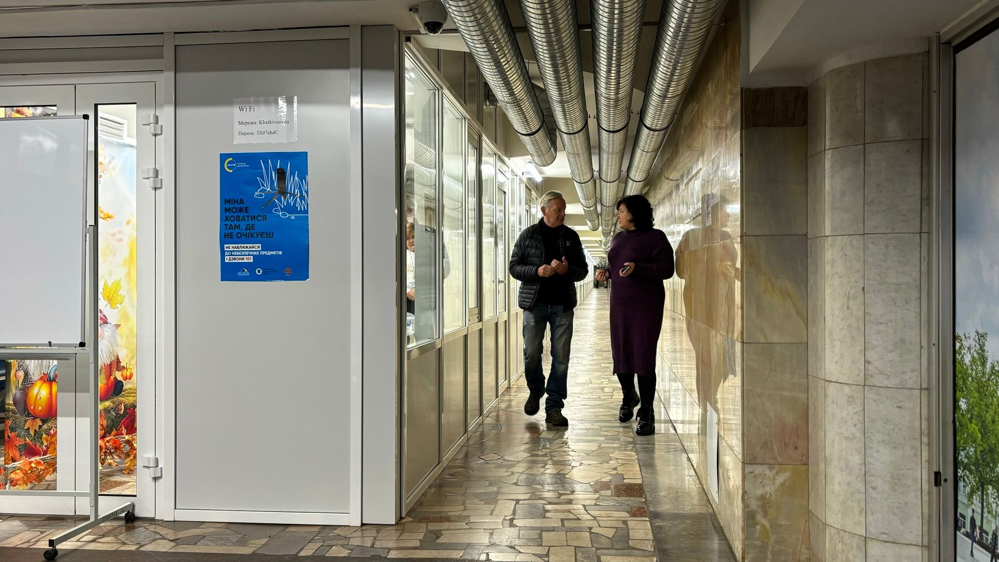 Under siege in Ukraine, schools go underground to keep life as normal ...