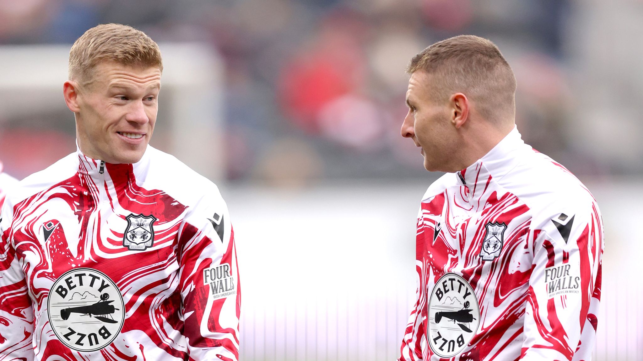 Wrexham player James McClean refuses to stand with teammates for ...