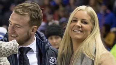 Stuart Hogg's wife speaks out after ex-Scottish rugby captain admits ...