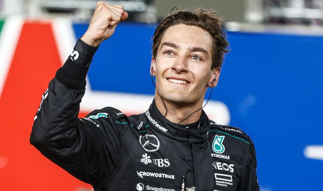 Las Vegas GP: Max Verstappen wins title, George Russell wins race ahead of charging Lewis ...