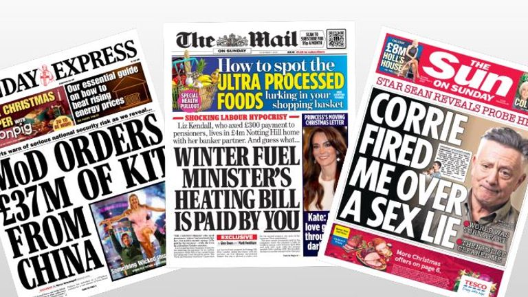 Press Preview: Sunday's papers | News UK Video News | Sky News