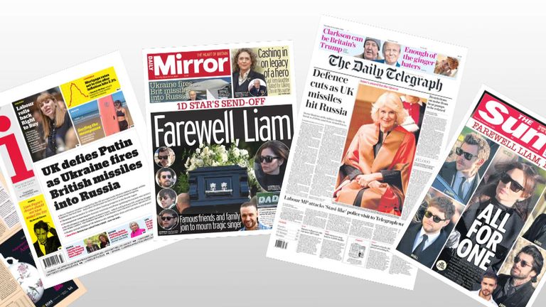 Press Preview: Monday's papers | News UK Video News | Sky News