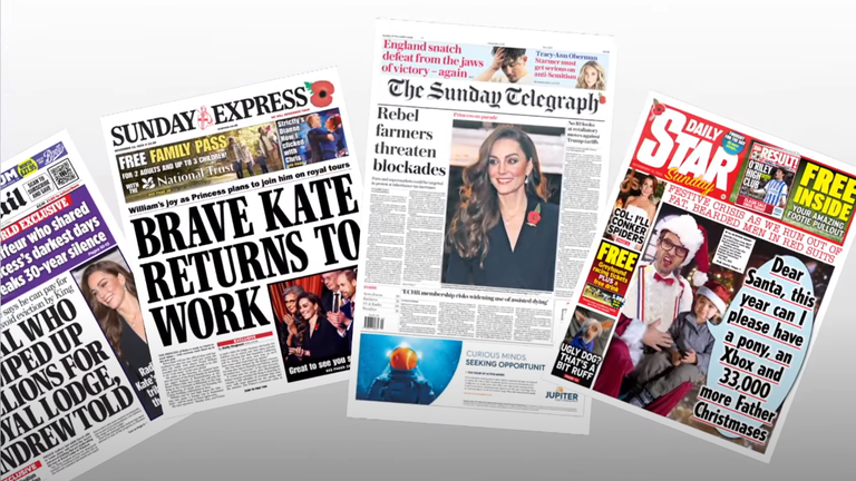Press Preview: Tuesday's front pages | News UK Video News | Sky News