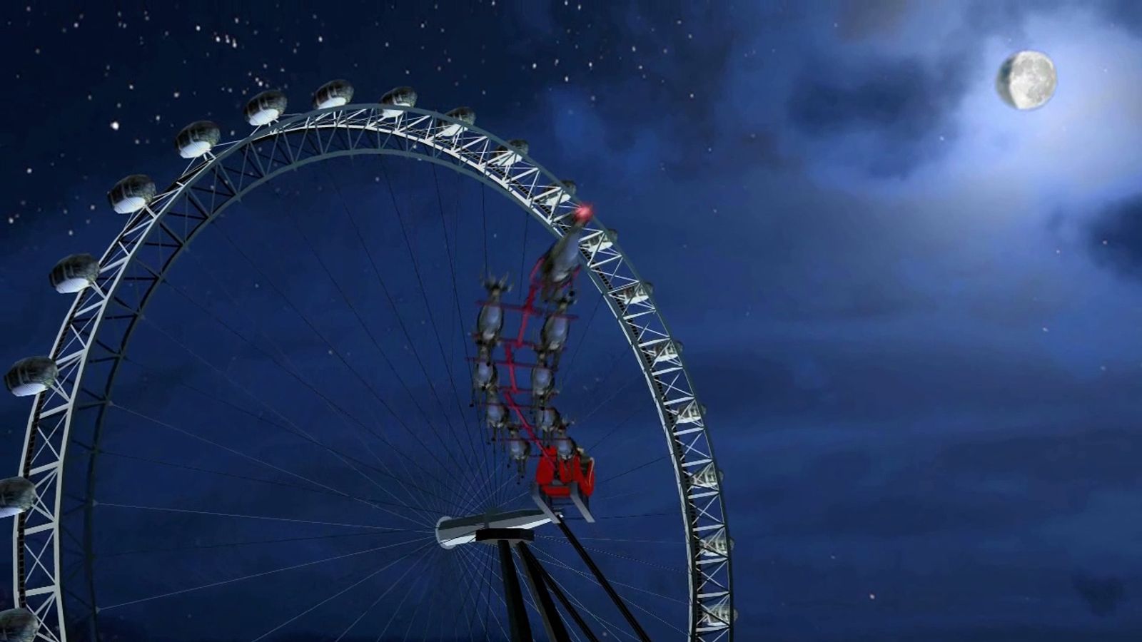 Santa Tracker 2024: Where is Santa Claus? | News UK Video News | Sky News